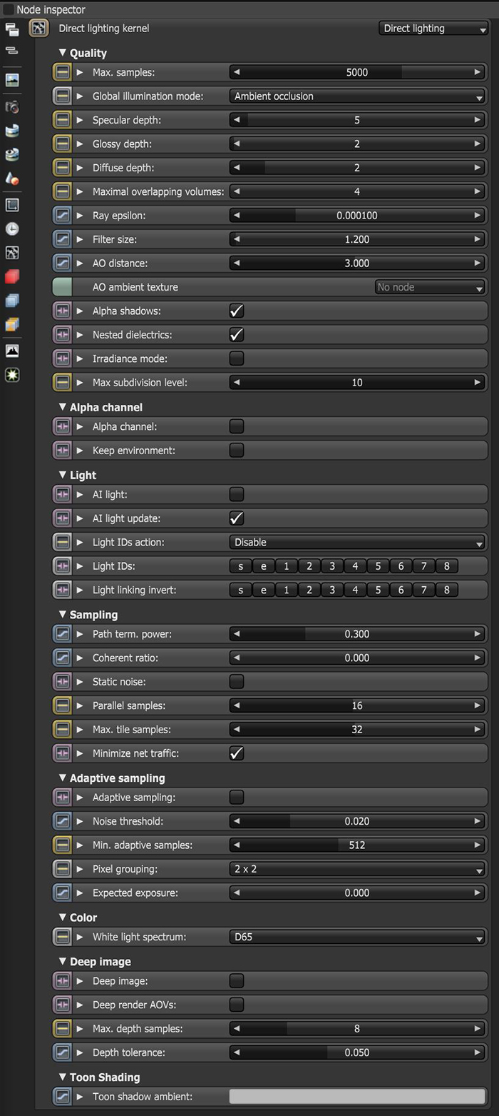 Direct Lighting Kernel